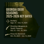 Georgia Deer Season: 2025/26 Dates, Methods, and Vital Info