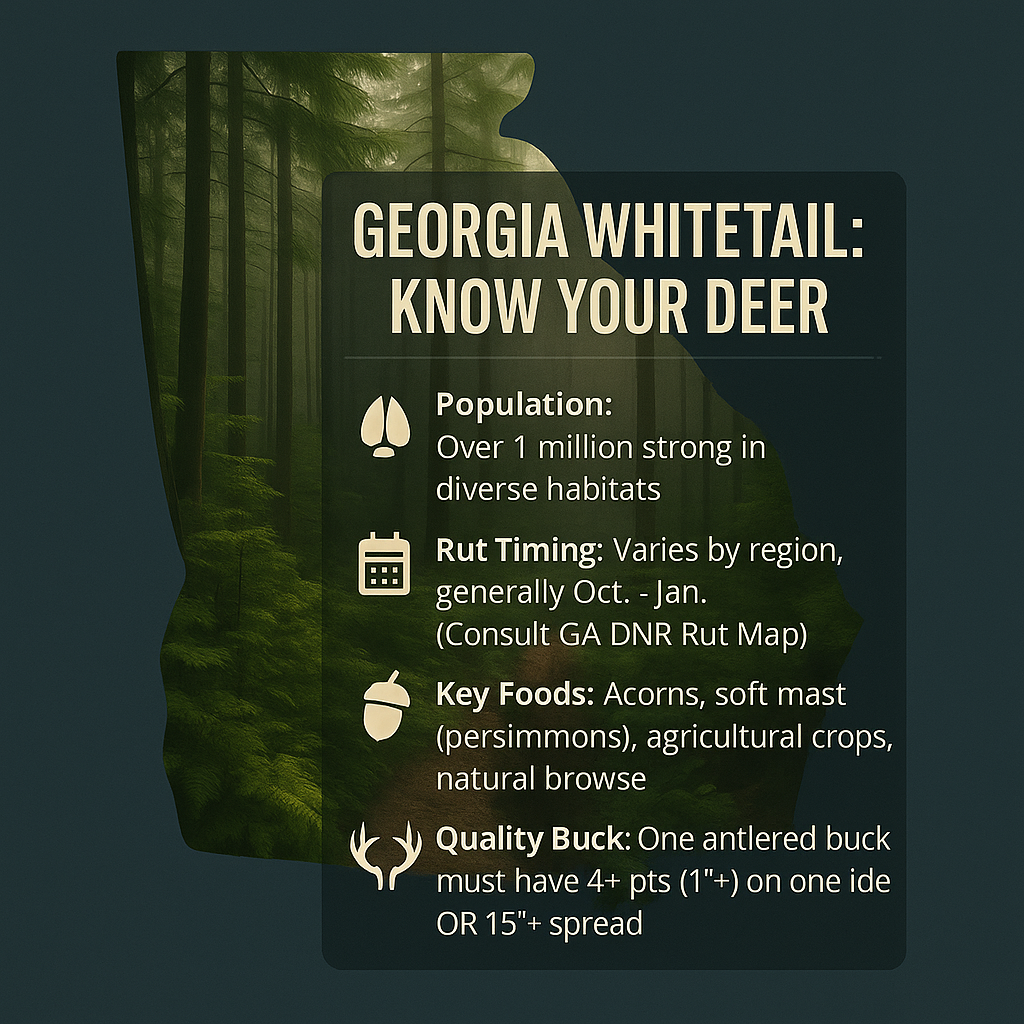 Georgia Deer Season: 2025/26 Dates, Methods, and Vital Info