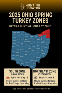 Ohio Turkey Season: Spring and Fall Hunting Dates