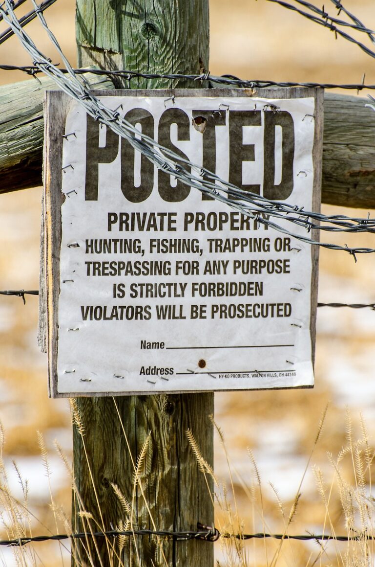 How to Keep People Off Your Property - Hunting Locator