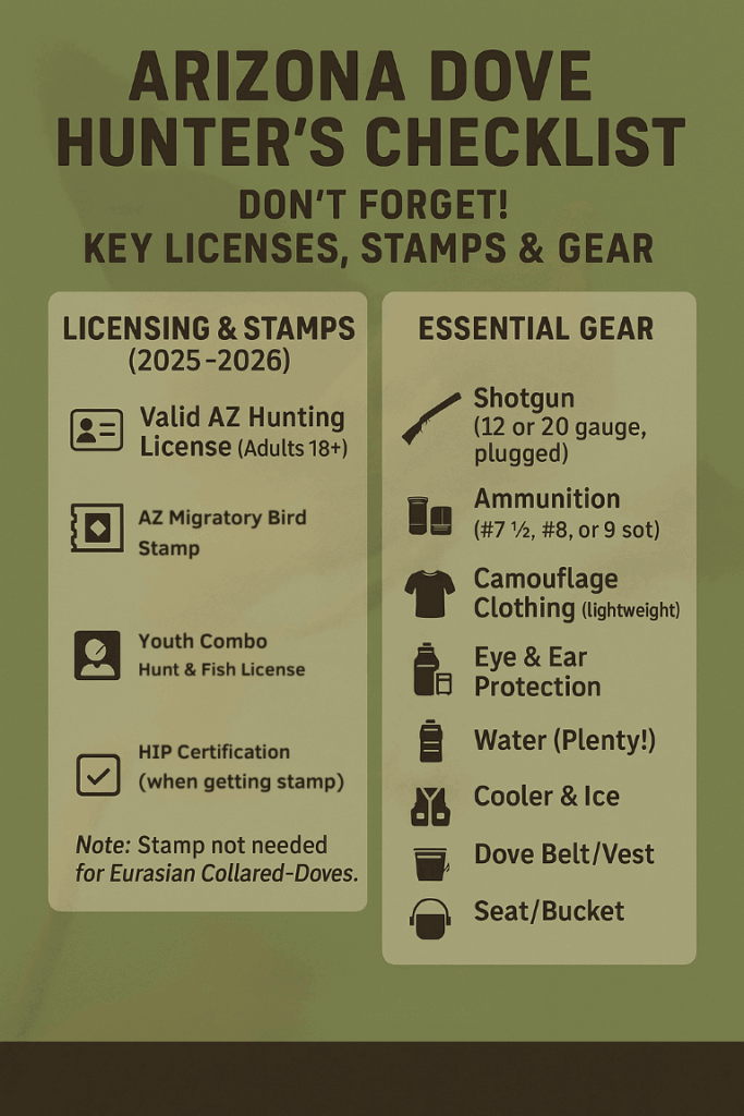 Arizona Dove Hunting Season: 2025 Dates, Limits and Info