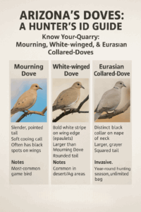 Arizona Dove Hunting Season: 2025 Dates, Limits and Info