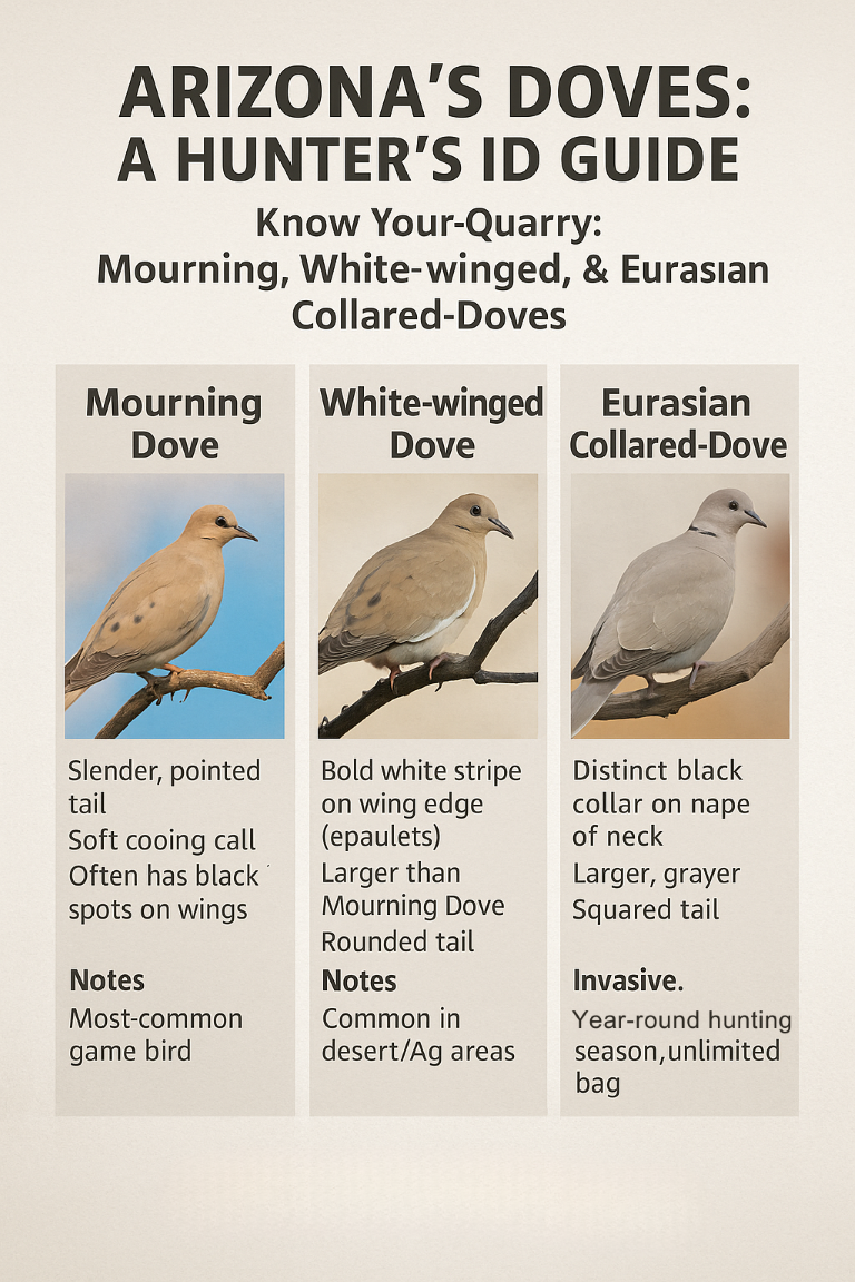 Arizona Dove Hunting Season: 2025 Dates, Limits and Info