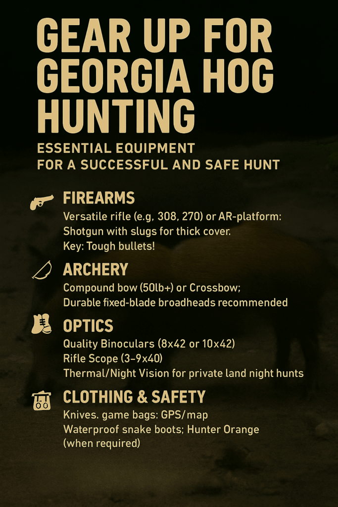 Hog Hunting in Georgia: Your Ultimate Guide for 2025-2026