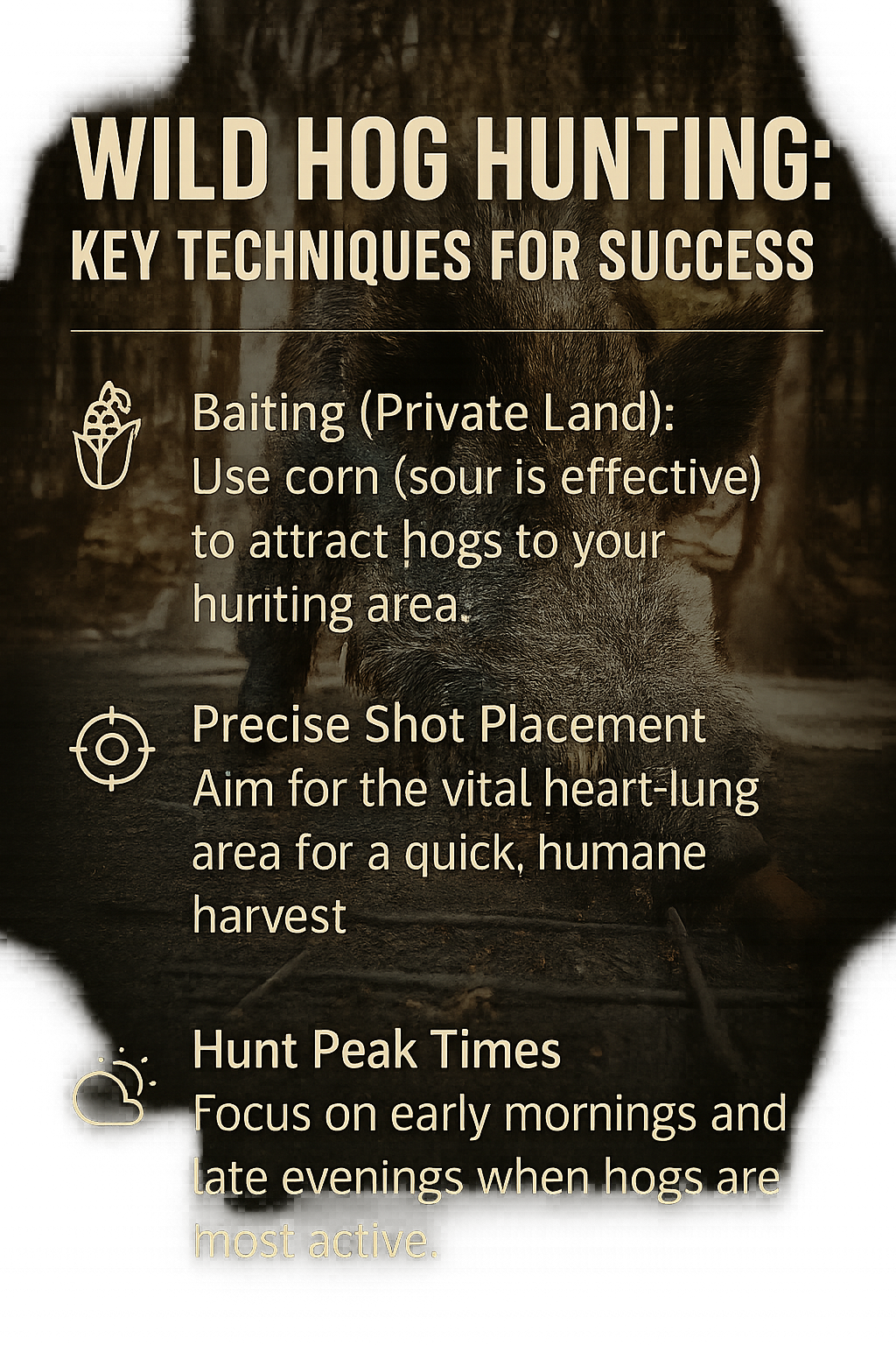 South Carolina Hog Hunting: A Comprehensive Guide for 2025