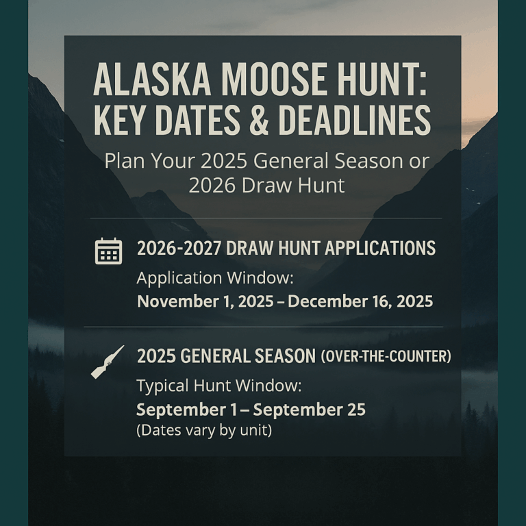Alaska Moose Hunting: Your Complete Out-of-State Hunter's Guide to ...
