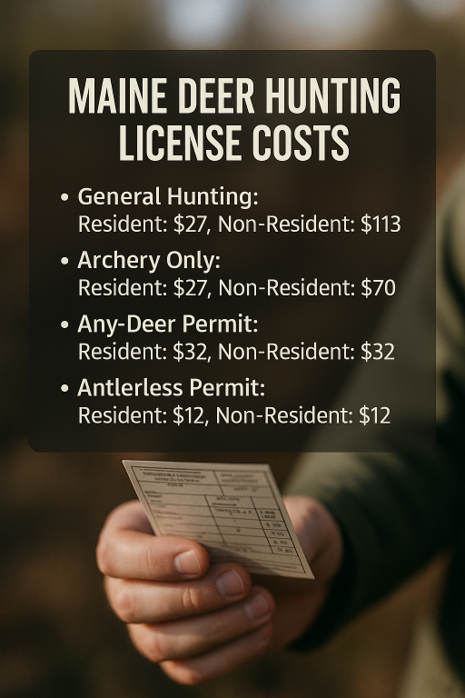 Maine Deer Hunting 2025: Seasons, Licenses & Top Spots