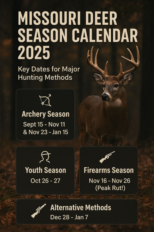 Missouri Hunting Season Guide: 2025 Regs, Licenses & Tips