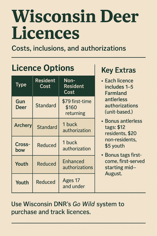 Wisconsin Deer Hunting Guide 2025: Complete Regulations, Seasons & Best ...