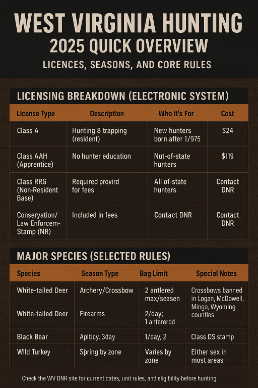 West Virginia Hunting: Complete 2025 Season Guide for Hunters - Hunting ...