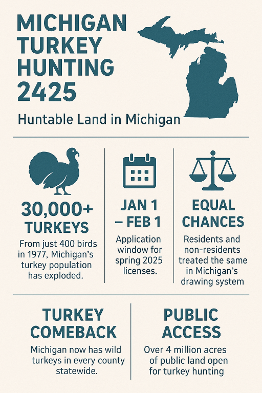 Michigan Turkey Hunting Season 2025: Complete Guide to Dates, Licenses ...
