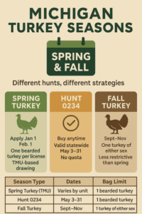 Michigan Turkey Hunting Season 2025: Complete Guide to Dates, Licenses ...