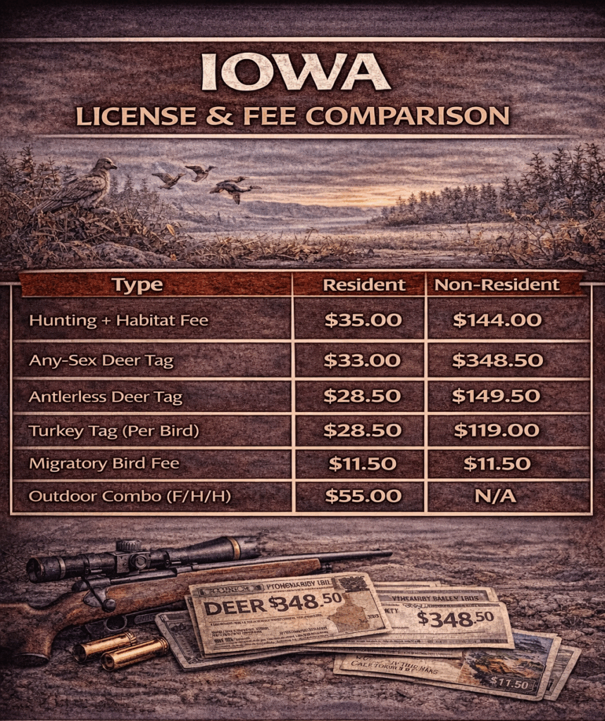 Iowa Hunting Season Guide