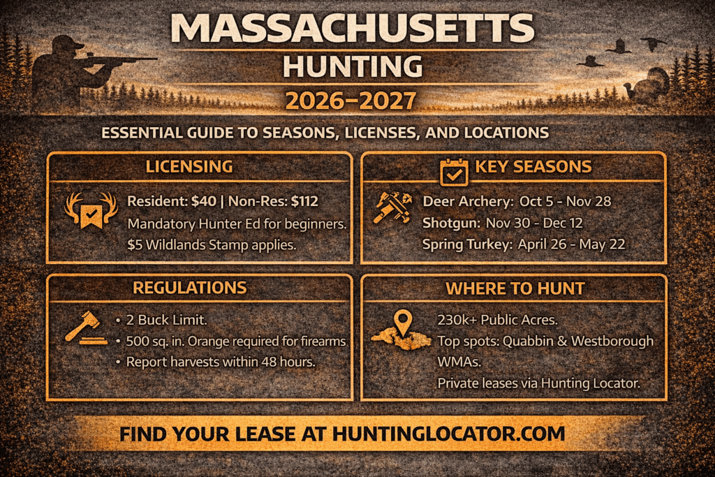 Massachusetts Hunting Season Guide