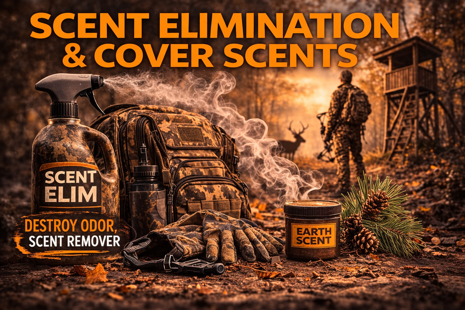 A Guide to Scent Elimination and Cover Scents