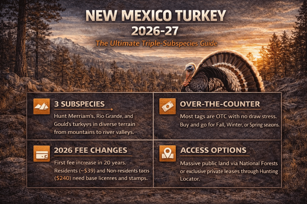 New Mexico Turkey Season: Complete Planning Resource