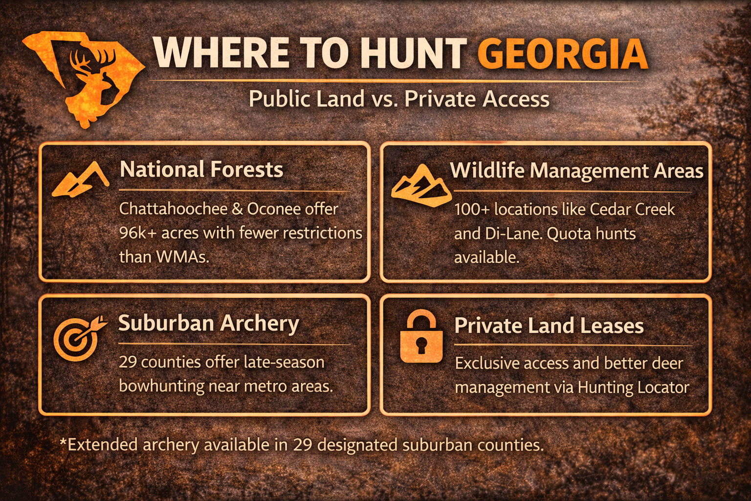 Georgia Deer Season Guide: All You Need To Know