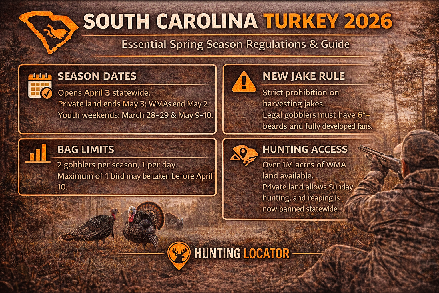 South Carolina Spring Turkey Season: All You Need To Know