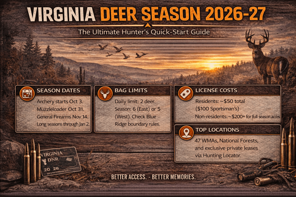 Virginia Deer Hunting Season: Planning Resource