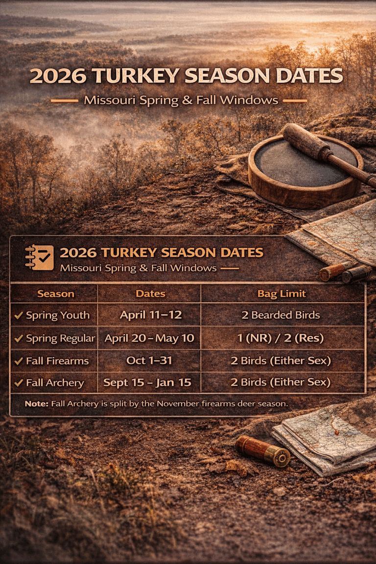 Missouri Turkey Season Regulations, Dates & Where To Hunt