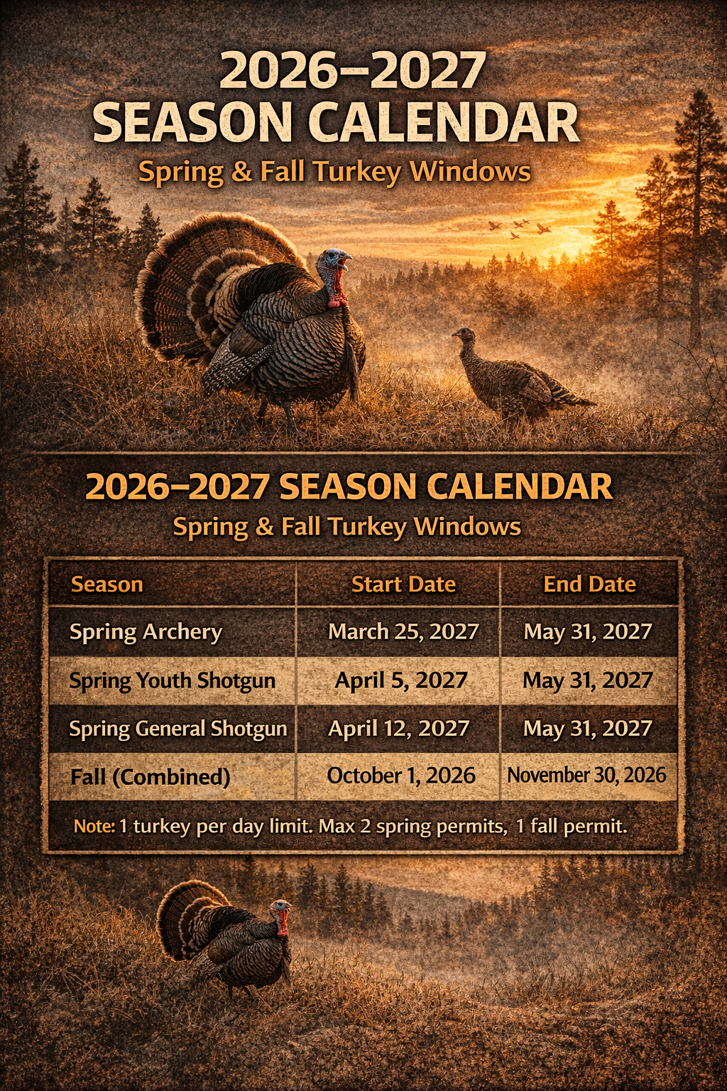 Nebraska Turkey Season: All You Need To Know