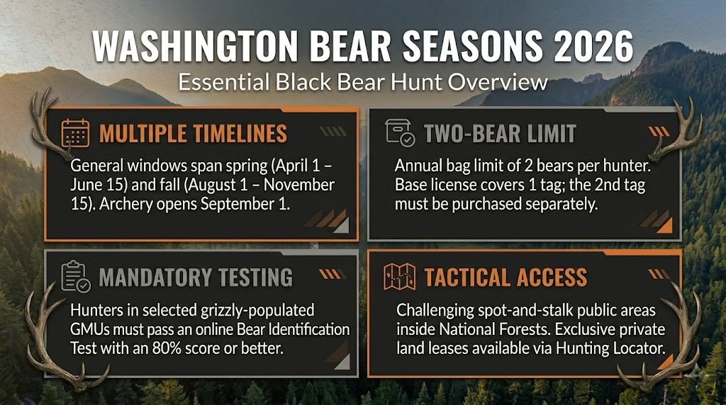 Washington Black Bear Season: The Complete Guide